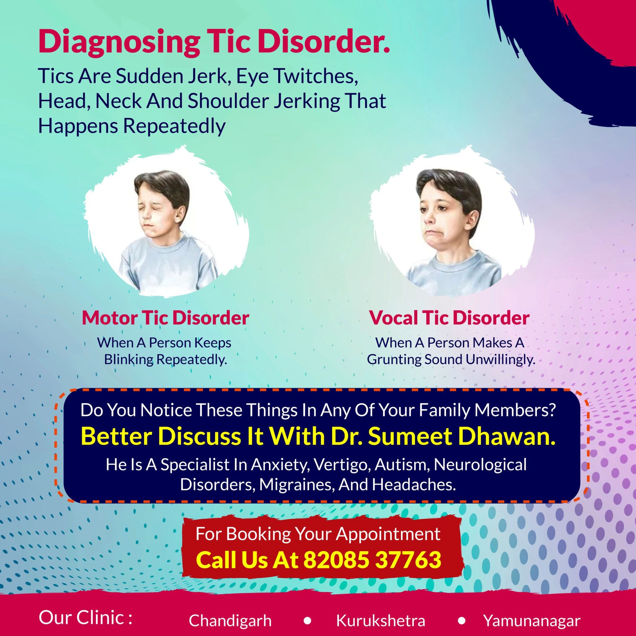 Jerks of head, neck, face, shoulder- Tics or seizures? - Dr Sumeet ...